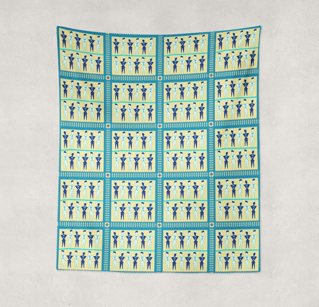 People Matrix Tapestry - BollyDoll