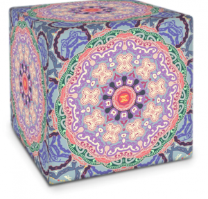 Baroque Mandala Cube – BollyDoll