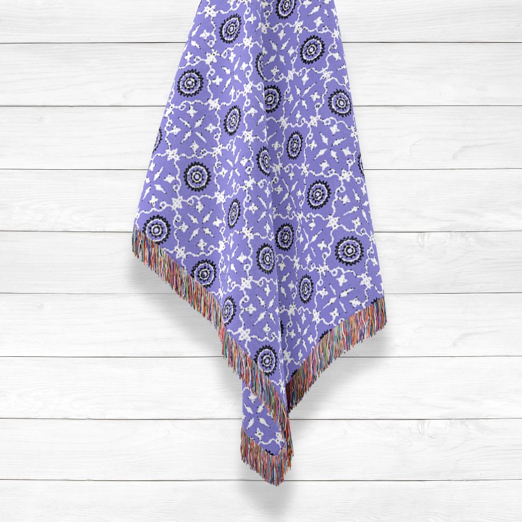 Blue Wheels Woven Throws – BollyDoll