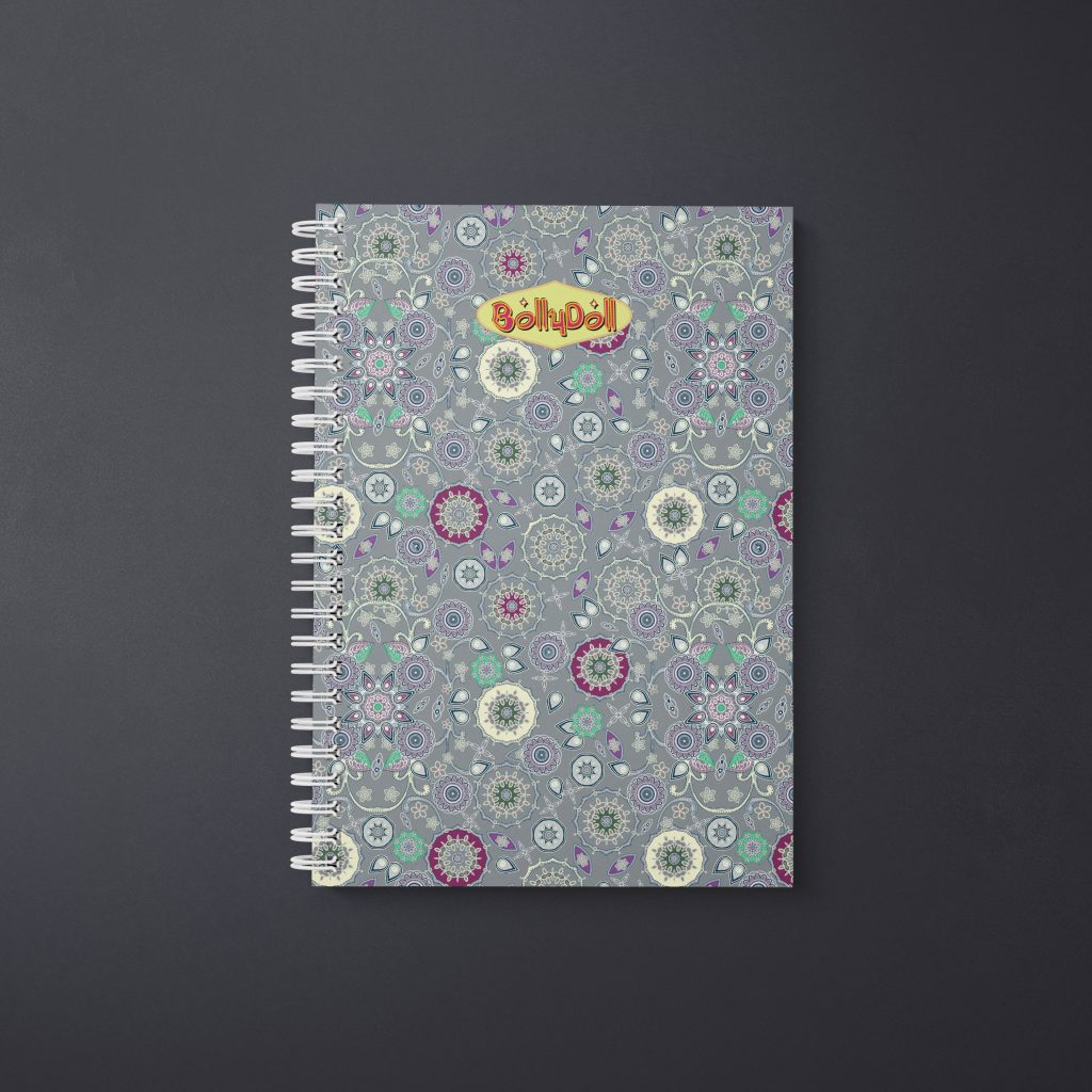 Wire Henna Notebook - BollyDoll