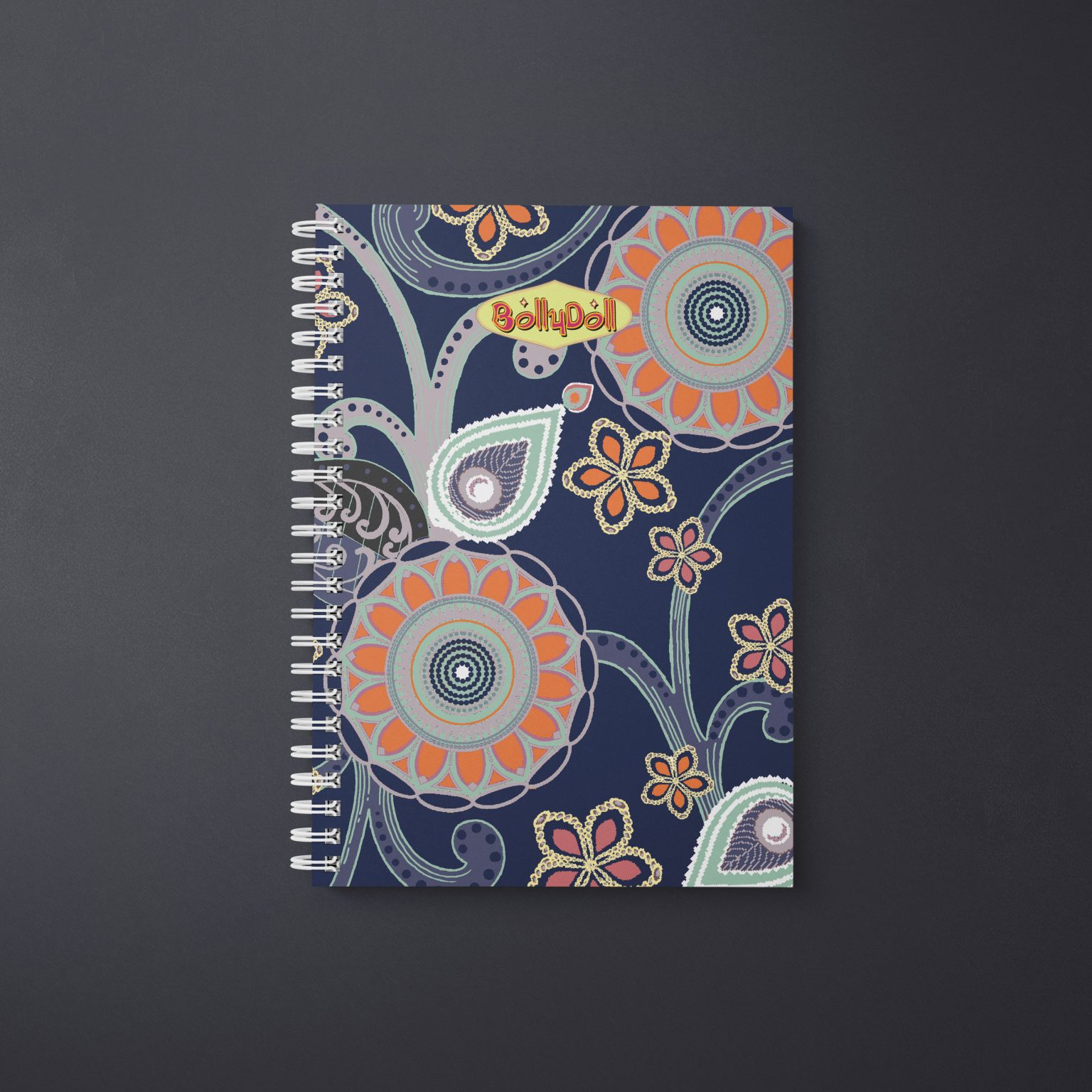 Wire Henna Notebook – BollyDoll