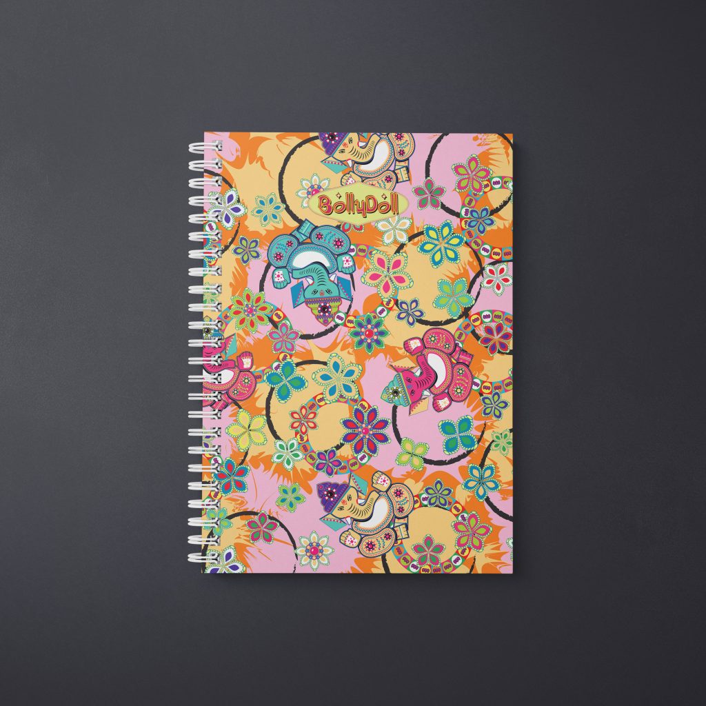 Multi Henna Notebook – BollyDoll