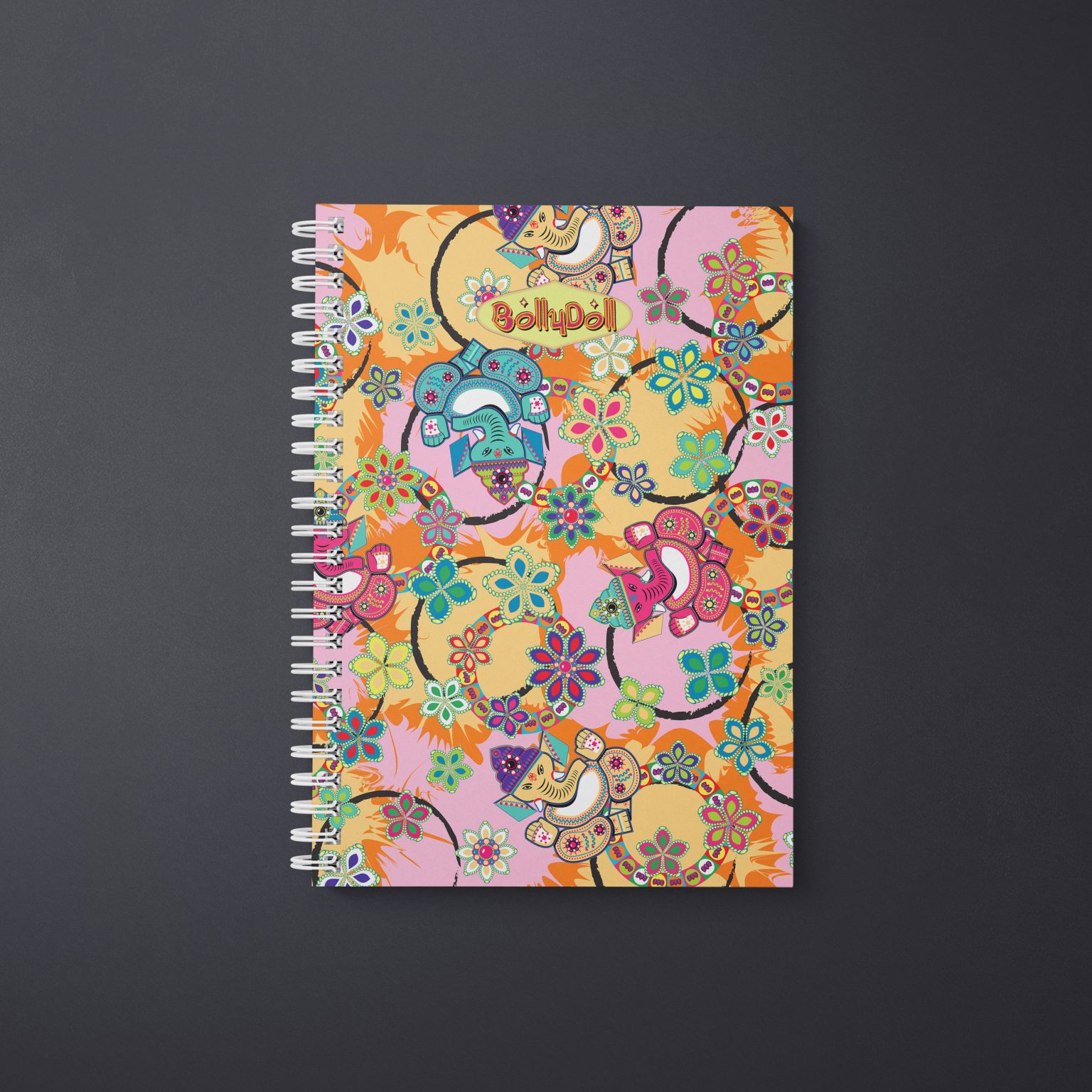 Ganesh Inspired Notebook - BollyDoll