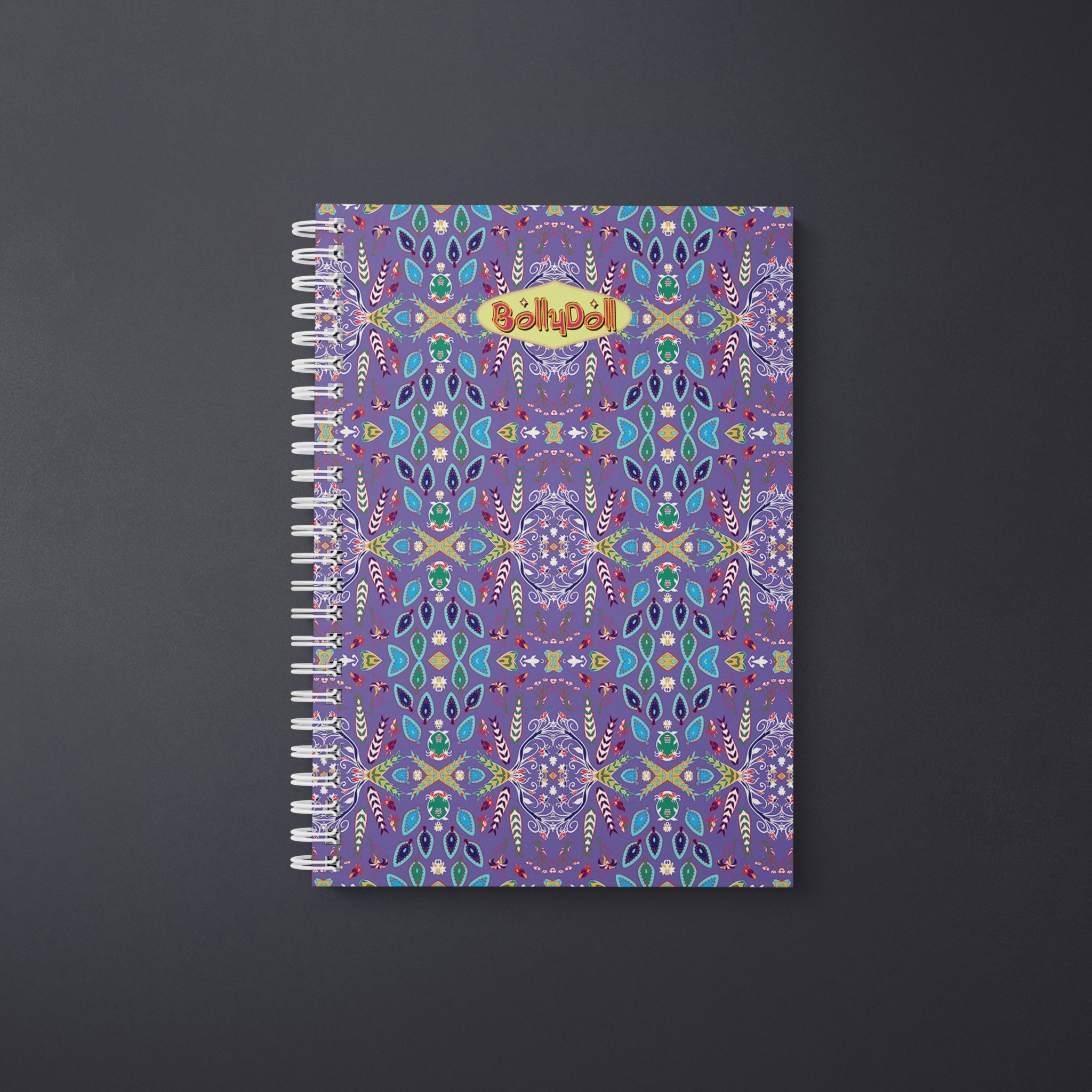 Wire Henna Notebook – BollyDoll